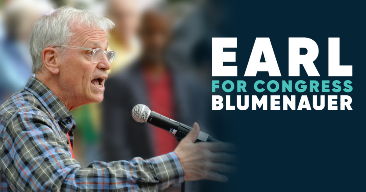Contact Us | Earl Blumenauer for Congress | Radically Effective